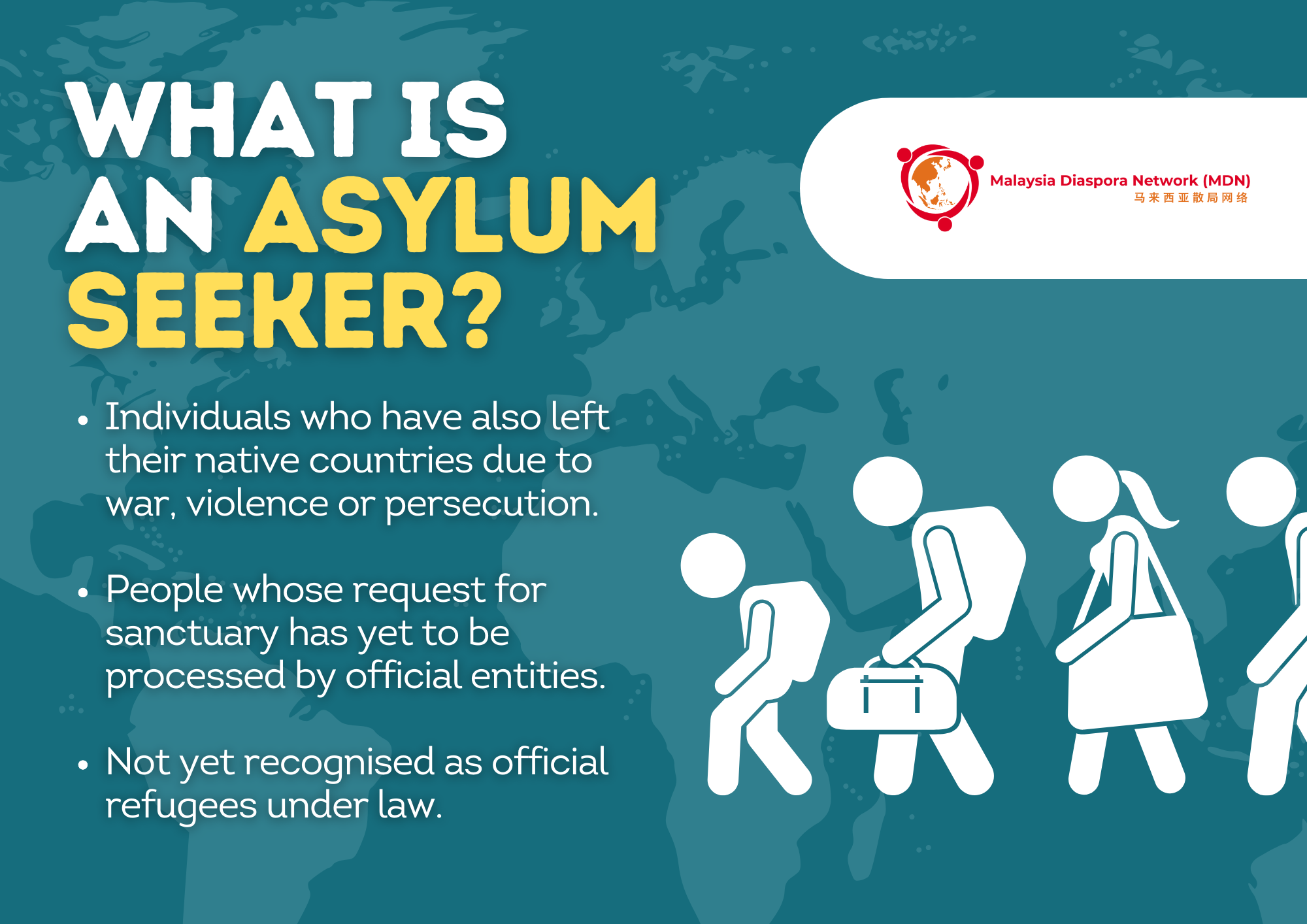 Difference Between Refugee, Migrants and Asylum Seekers – Malaysia ...